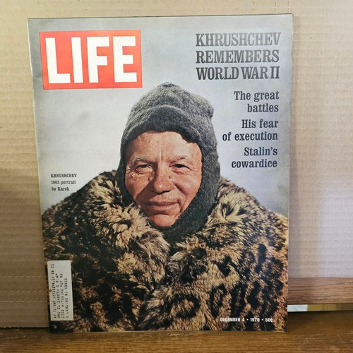December 4 1970 LIFE Magazine KHRUSHCHEV REMEMBERS WWII great battles ...