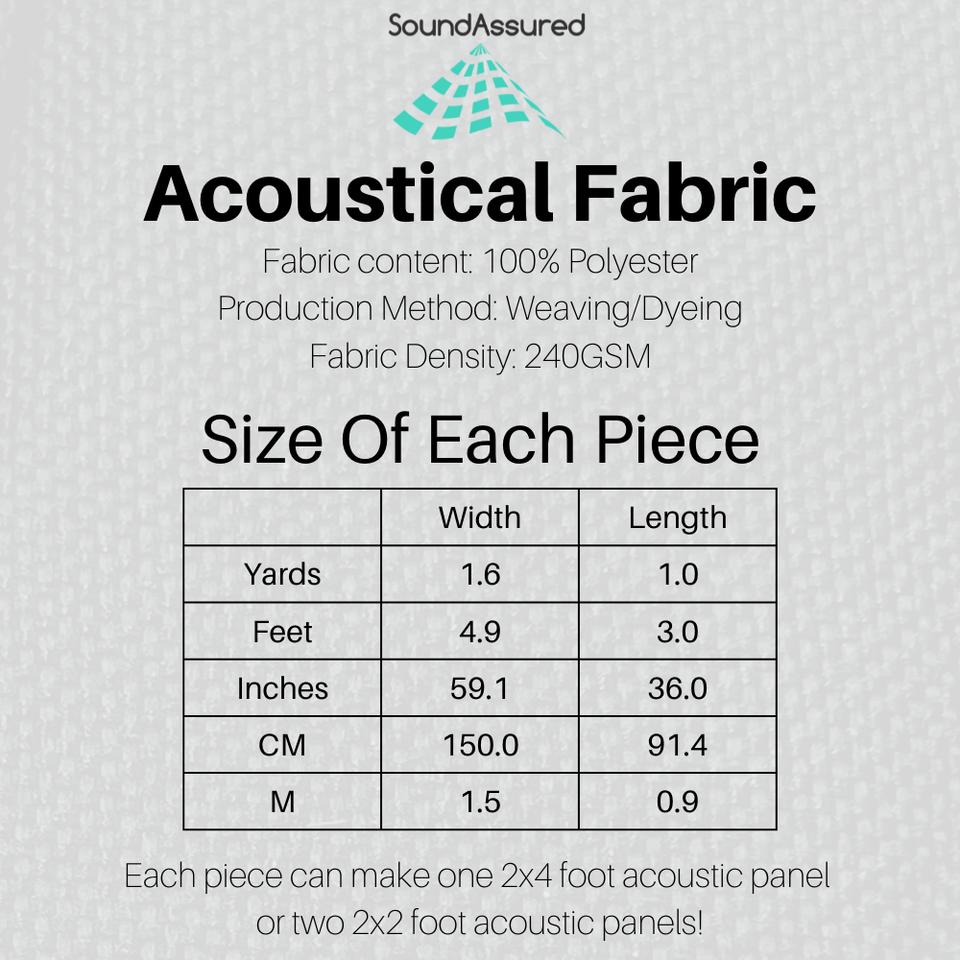 Acoustical Fabric - Acoustically Transparent Fabric For Making Acoustic ...