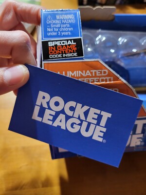 READ!! ROCKET LEAGUE Light Blast Racers In Game Content Code Card NO ...