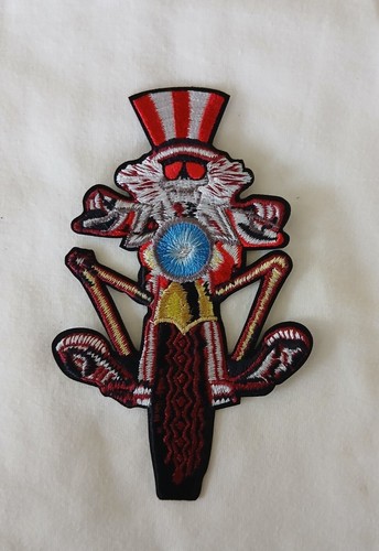Grateful Dead Uncle Sam Motto Sam Embroidered Patch Licensed Dead Head Biker | eBay
