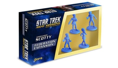 Classic Federation Away Team Scotty Star Trek Away Missions Board Game ...