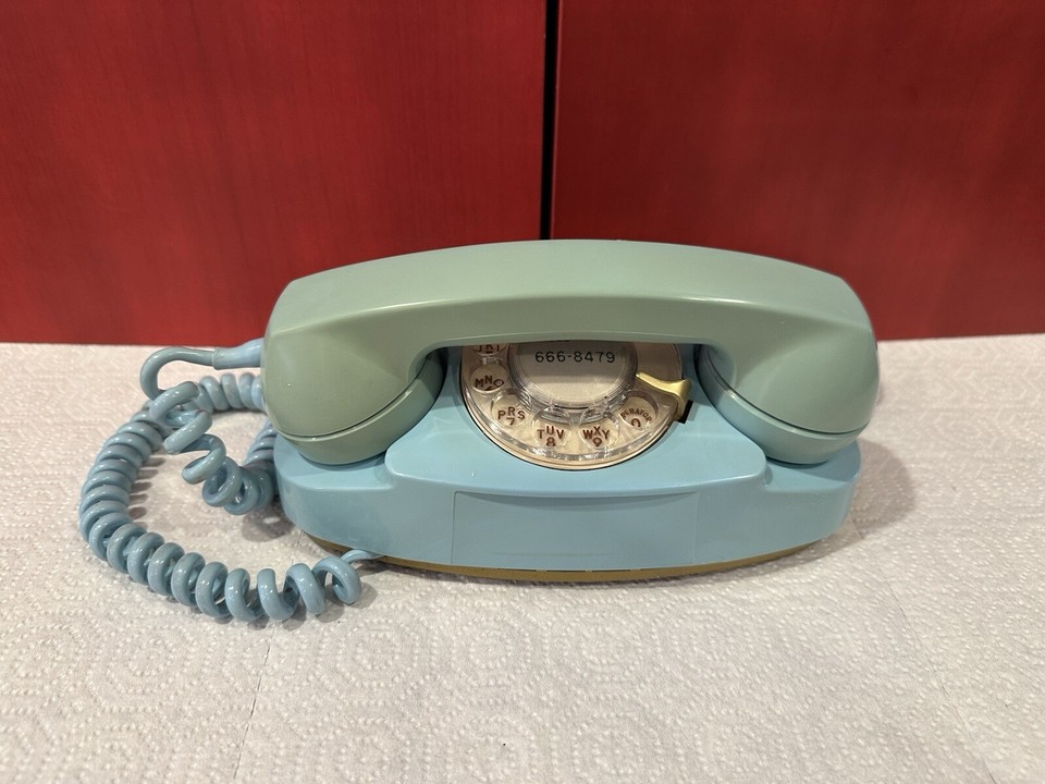 Vintage 1960s Princess Rotary Phone in Tiffany Blue | eBay