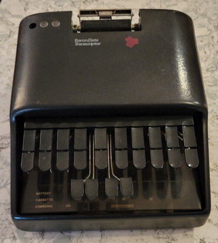 Baron Data Transcriptor Stenography Machine Court Reporting Great ...