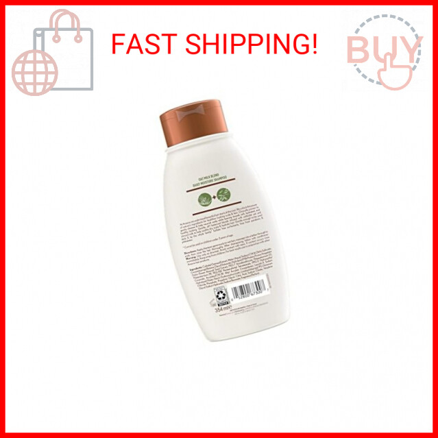 Aveeno Farm-Fresh Oat Milk Sulfate-Free Shampoo with Colloidal Oatmeal ...