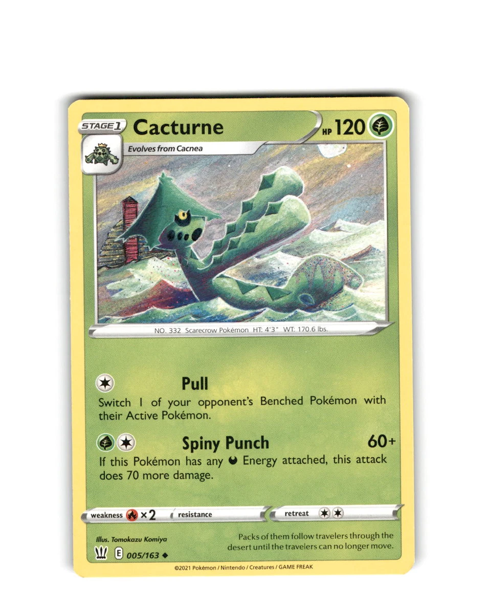 Cacturne Card