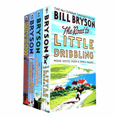 Bill bryson books set series 2:4 books collection pack Paperback | eBay