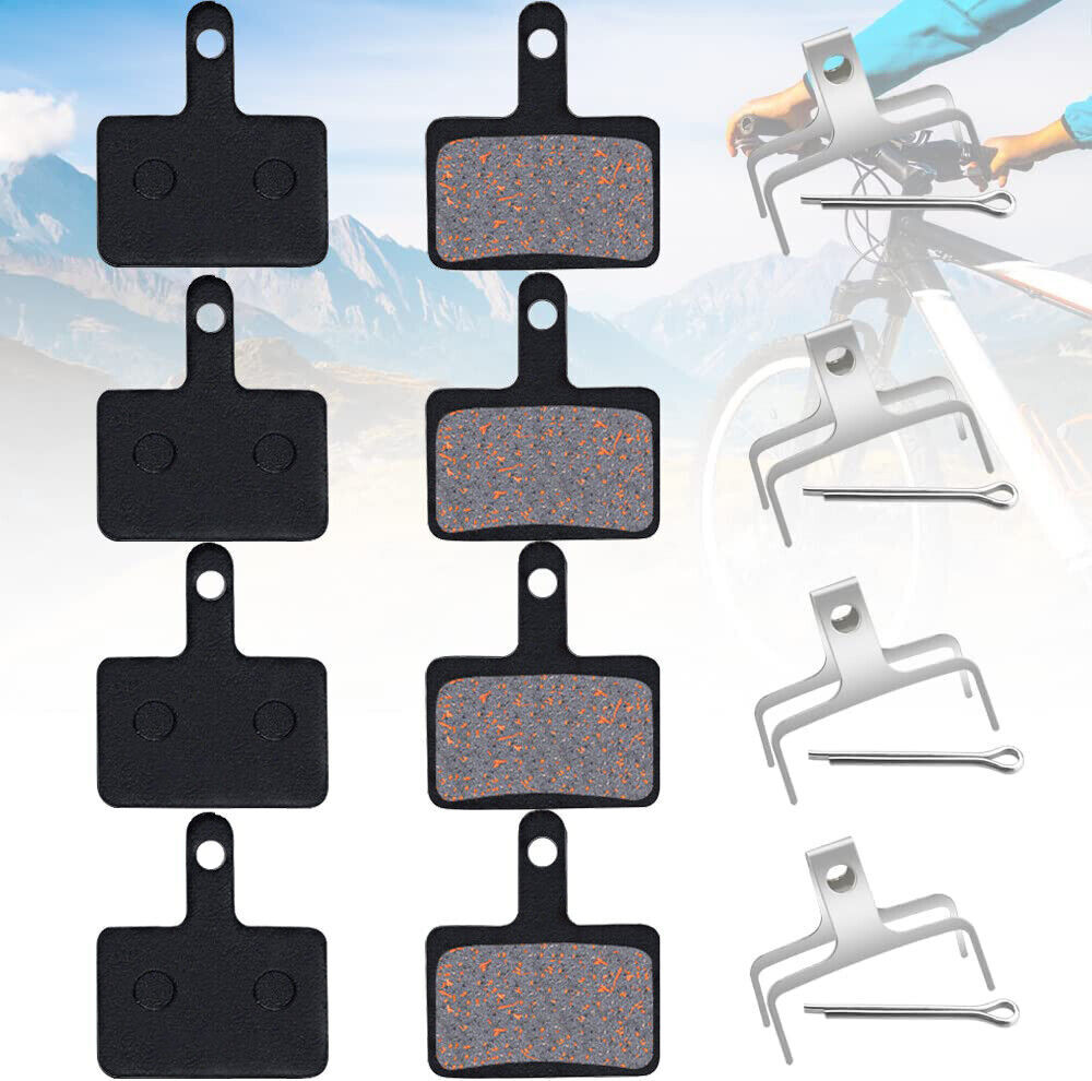 4Pairs Bicycle Brake Pads E Bike Disc Brake Pads Set Braking Pads Bike ...