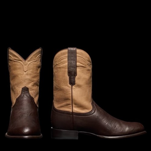 Tecovas Men's the Wade Smooth Ostrich Boots 10.5EE | eBay