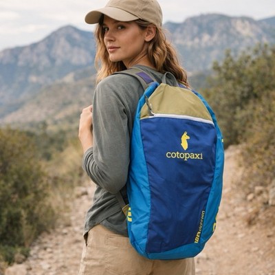 Cotopaxi Luzon 18L Backpack Blue Yellow Lightweight Daypack Hiking ...