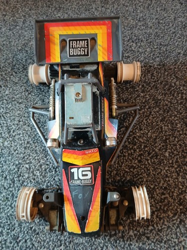 Nikko Frame Buggy Black Fox Vintage RC Car 1985 RDC-14084 | eBay UK