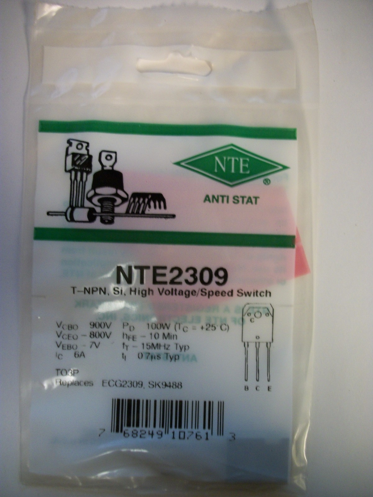 NTE Electronics - NTE2304 NTE2307 NTE2308 NTE2309 NTE2310 NTE2311 | eBay