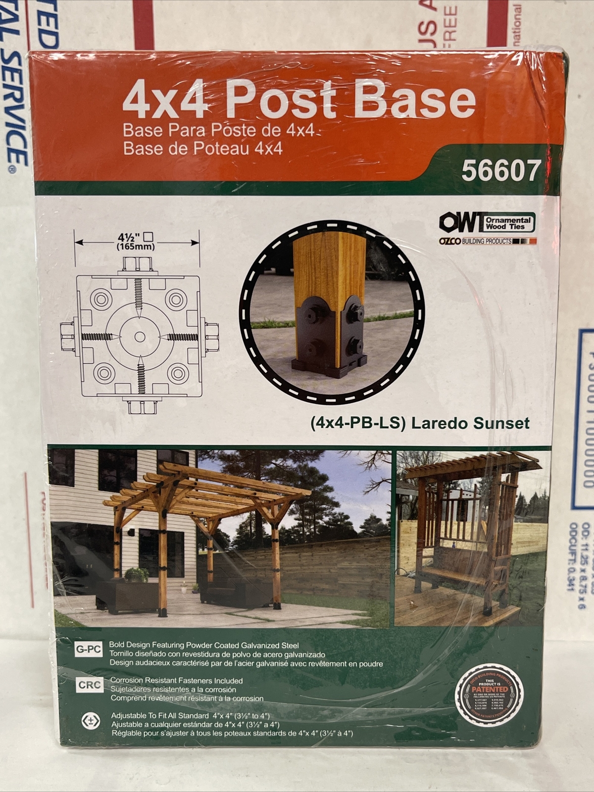 Ozco Laredo Sunset Post Base Kit Hardware for sale online | eBay