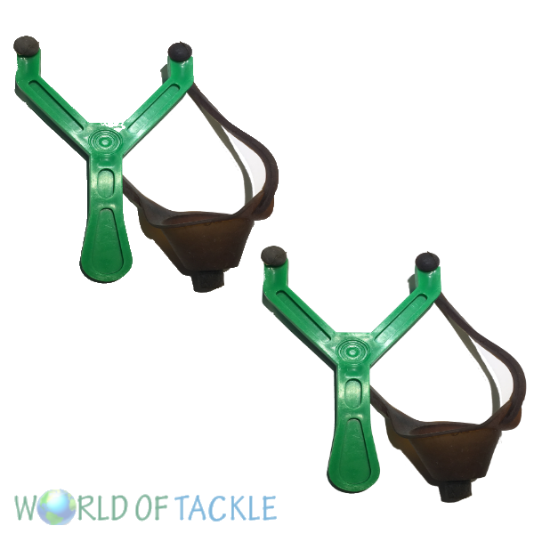 Fishing Catapult x2 for Maggots Particles Groundbait Boilies Carp ...