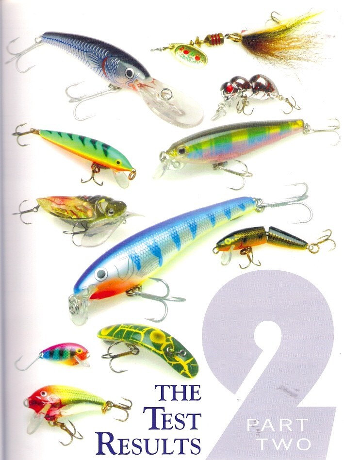 Frank Prokop LURE ENCYCLOPEDIA (2004) fishing selection dive depth ...