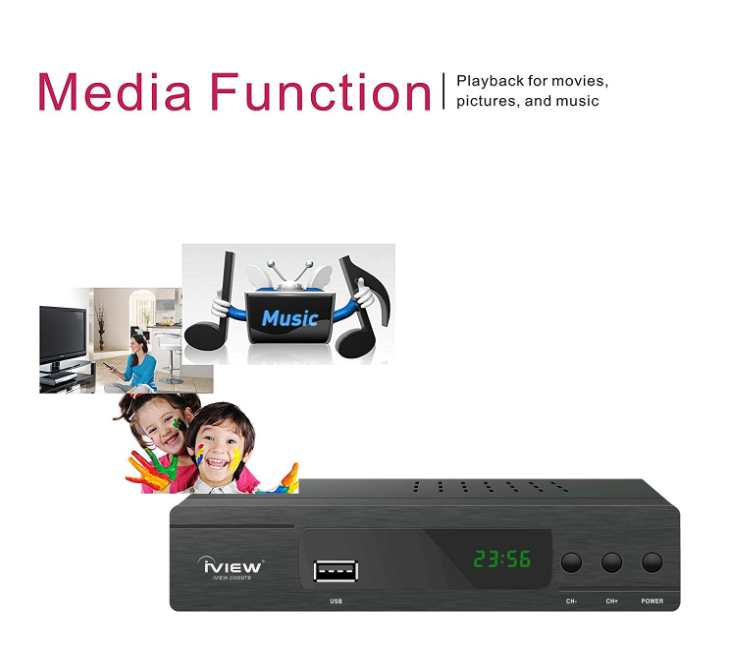 HDTV DIGITAL TV CONVERTER BOX DVR Live Recorder QAM Tuner HDMI Analog ...