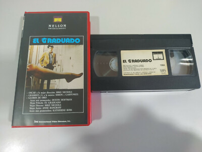 El Graduado Mike Nichols Dustin Hoffman - VHS Band Spanisch - 2T | eBay