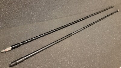 Dual CB Antenna Kit, 3 Ft. Fiberglass Antennas, 18Ft. Dual Coax Cable ...