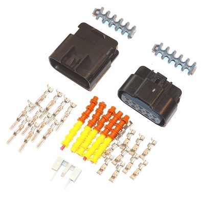 DELPHI GT 280 SERIES CONNECTOR SET OR KIT 10 CONDUCTOR 18-16 WIRE SIZE ...