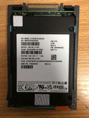 Dell EMC PowerStore 1.92TB NVMe SED SSD 400-BGGI 005053702 | eBay.de