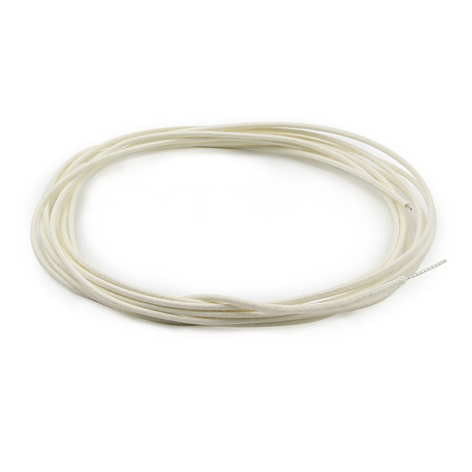 10ft Pre-Tinned Push Back Wire Vintage Braided Cloth Cable 7-Strand ...