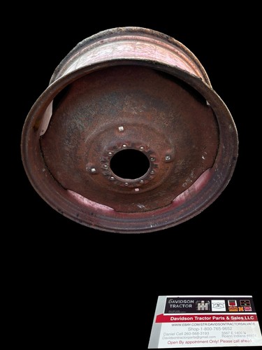 18x38 9 Bolt Pressed Steel Rear Tractor Rim Antique Tractor | eBay