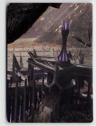 MTG Lord Of The Rings Art Series Minas Morgul, Dark Fortress x1 NM 24/ ...