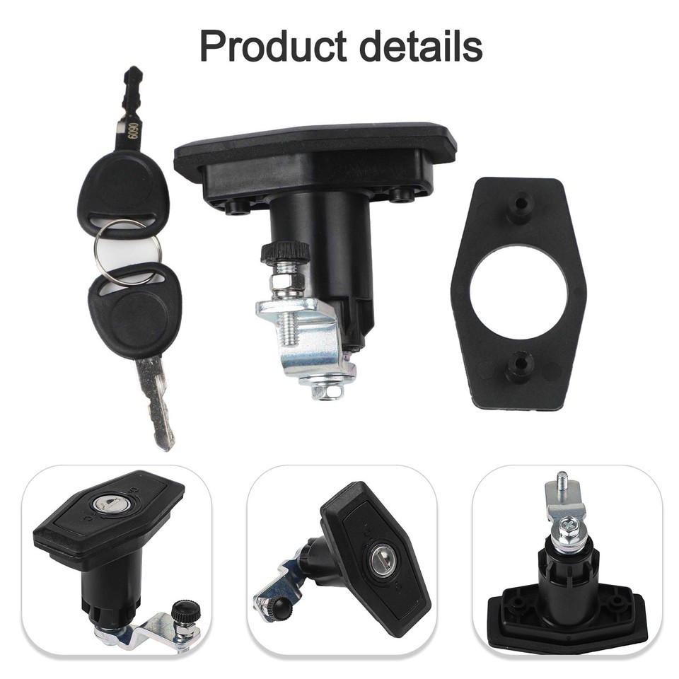 Robust Push Door Lock for RV with Two Keys for Caravan and Outdoor Use ...