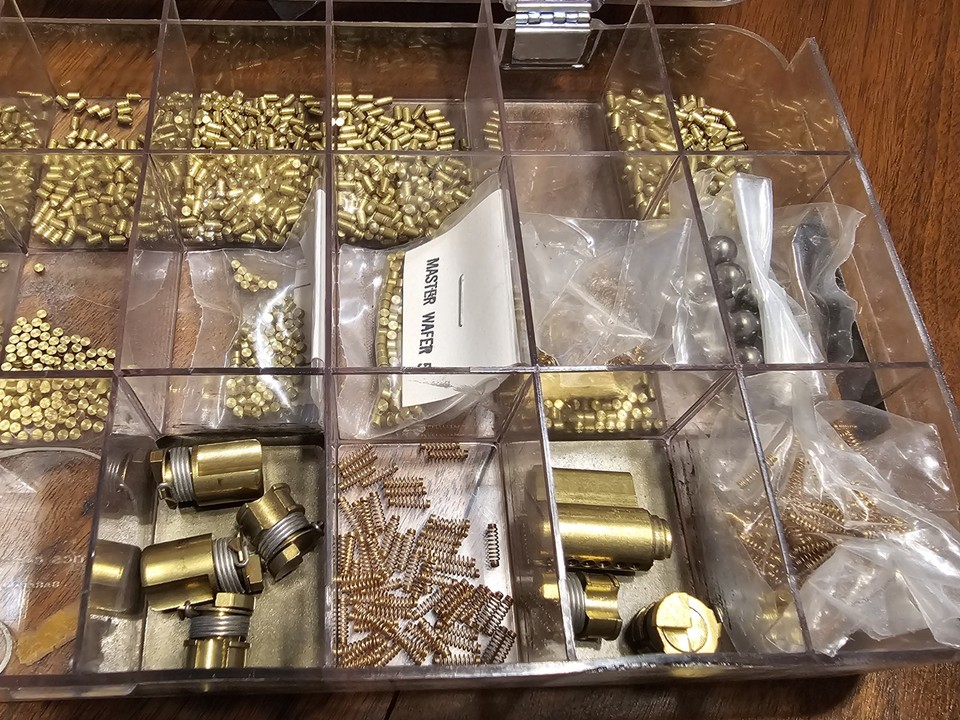 AMERICAN LOCK PADLOCK SERVICE PIN KIT RE-KEYING LOCKSMITH PINNING TOOL ...