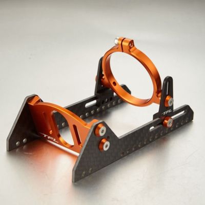 Orange Carbon Adjustable Motor Mount For 36mm / 40mm Series Motor RC ...