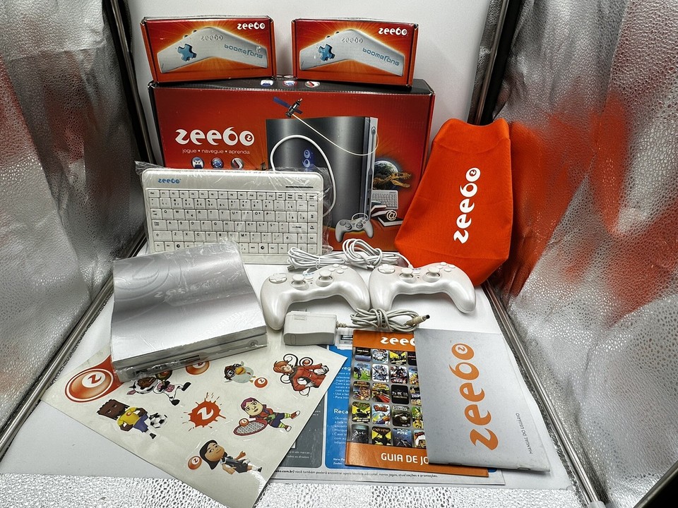 Zeebo Brazilian Console from Tec Toy w/ Extra Controllers. Tested ...