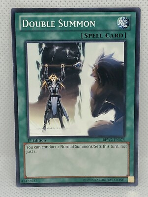 Yugioh - Double Summon - BPW2-EN075 - 1st Edition - Common - LP | eBay