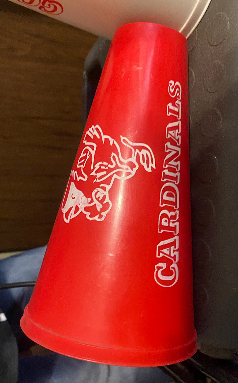 Vintage 1990S Louisville, Cardinals Basketball Plastic Megaphone Red | eBay