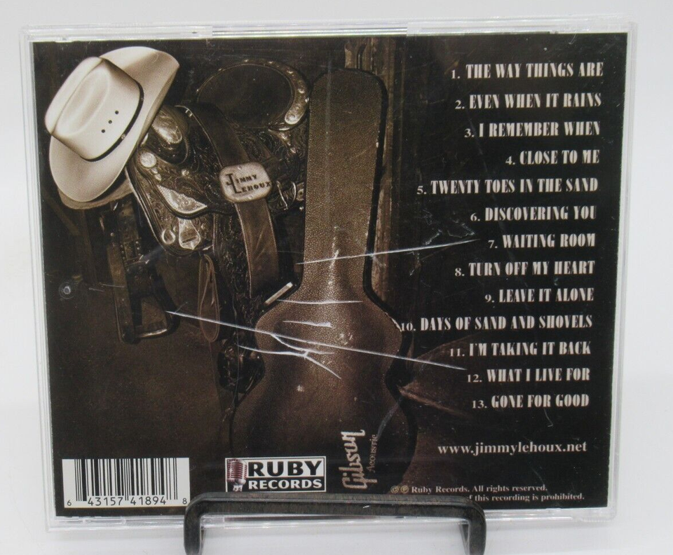 JIMMY LEHOUX: THIRTEEN MUSIC CD, 13 GREAT TRACKS, RUBY RECORDS ...