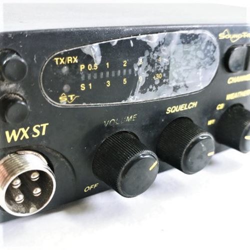 Cobra 18 WX ST II Compact CB Radio with Weather and Soundtracker - 18WXSTII