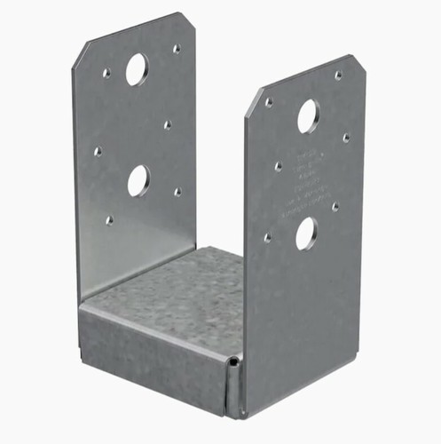 3 Pack, Simpson Strong Tie ABU44Z 4x4 Standoff Post Base Z-Max Finish ...