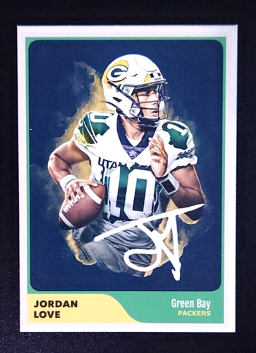 2020 "Newest Cheesehead" Promo Jordan Love Rookie (RC) Green Bay ...