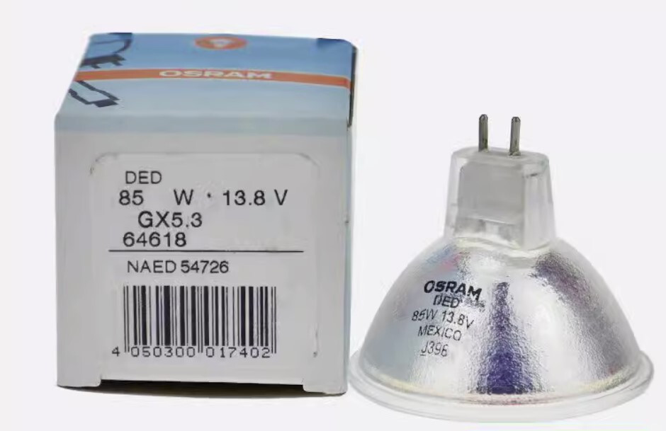 OSRAM DED 64618 85W13.8V Halogen Lamp NAED 54726 13.8V 85W GX5.3 Bulb ...