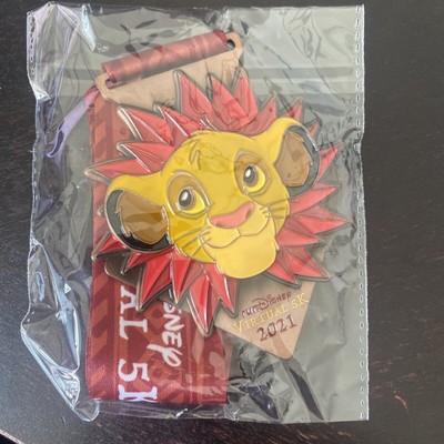 RunDisney Virtual 5k 2021 Simba Medal - The Reimagined Classic | eBay
