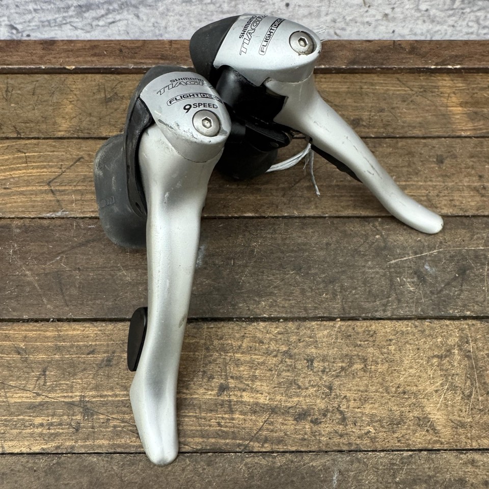 Shimano Tiagra ST-4400 Shifter Set Flight Deck 2x9 Speed Road Bike STI ...