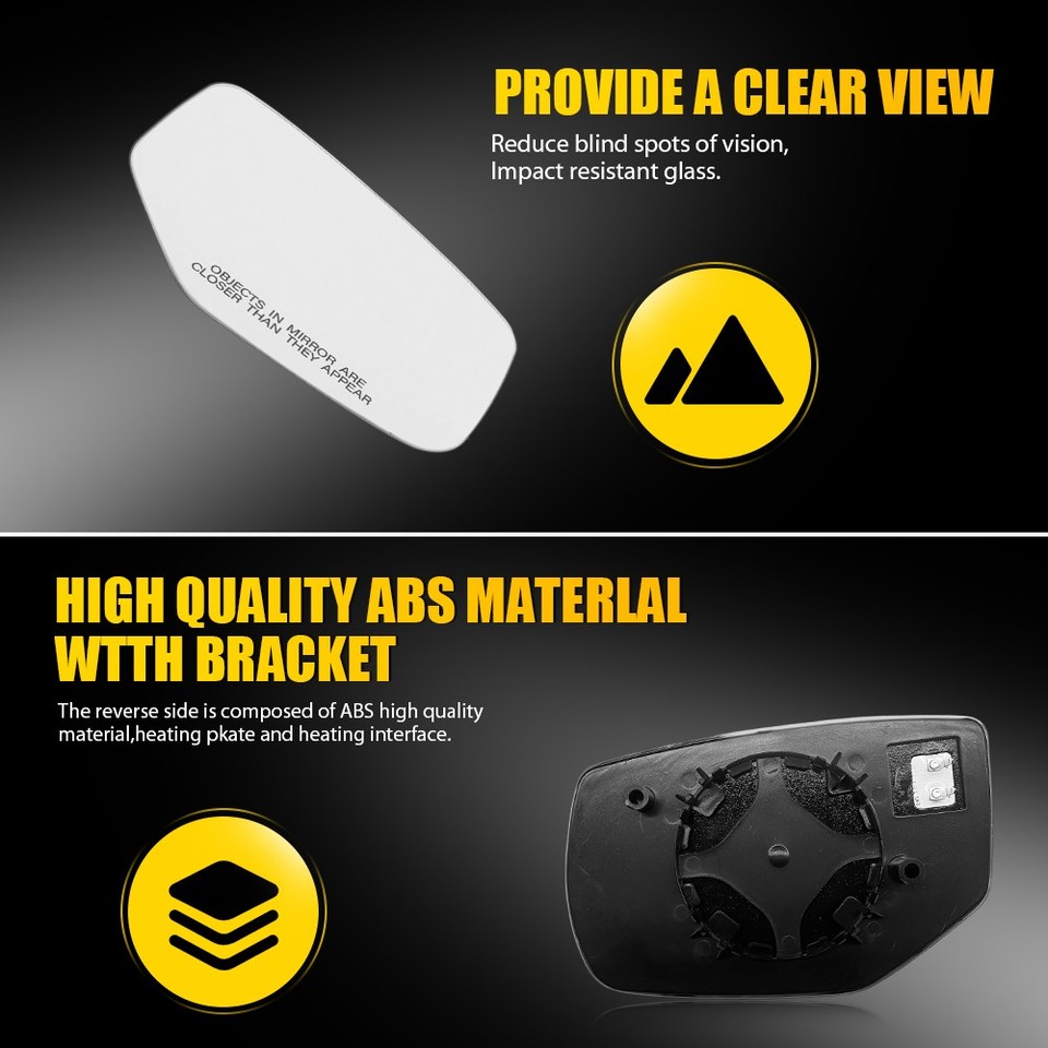 FOR 13-17 HONDA ACCORD OE STYLE POWERED+HEATED Passenger SIDE MIRROR ...