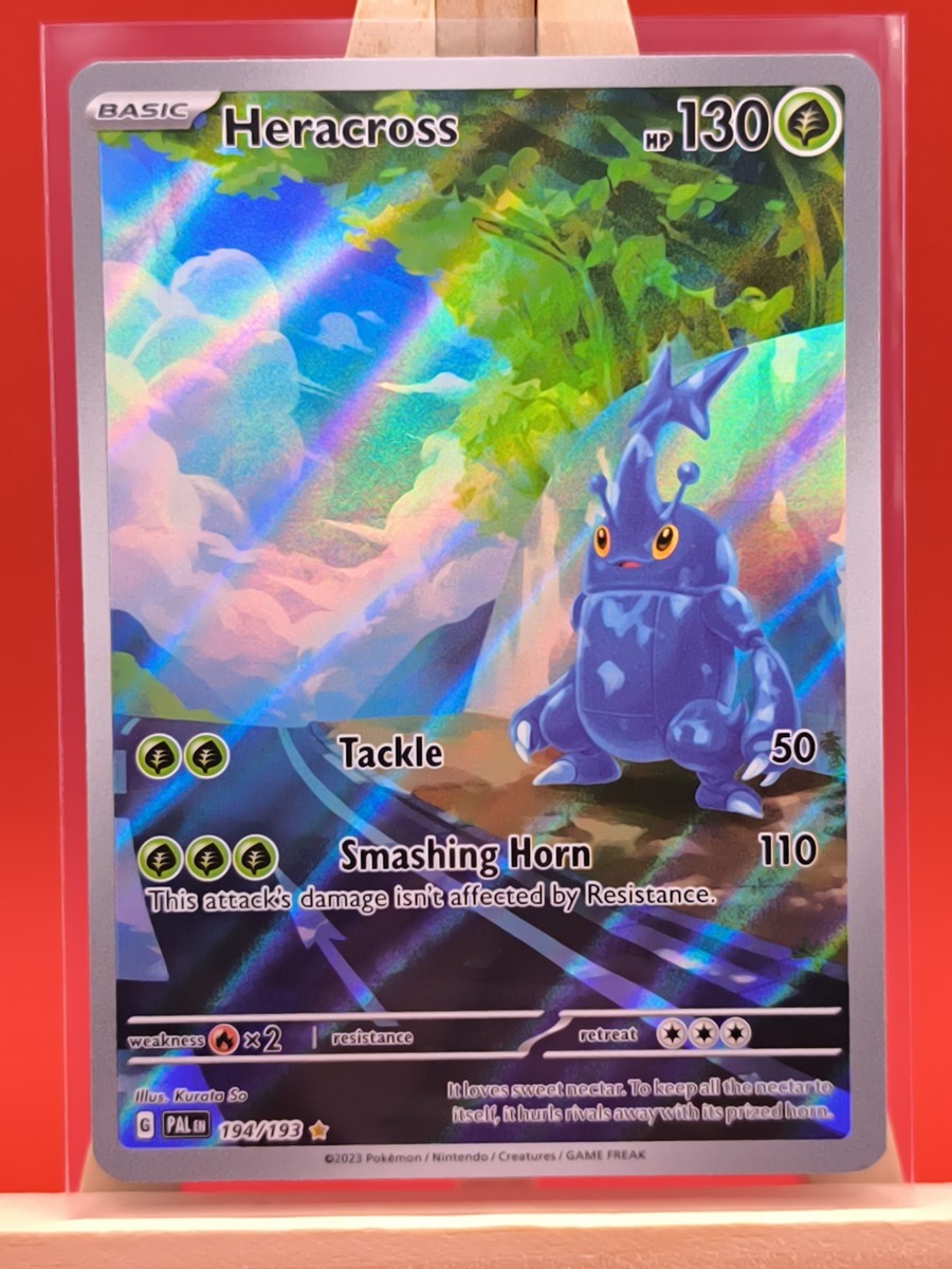 Pokemon Heracross Card