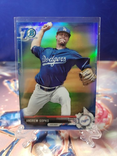2017 Bowman - Chrome Prospects Andrew Sopko #BCP83 Blue Refractor 70th ...