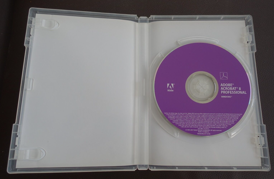 Adobe Acrobat 8 Professional installation CD with product key | eBay