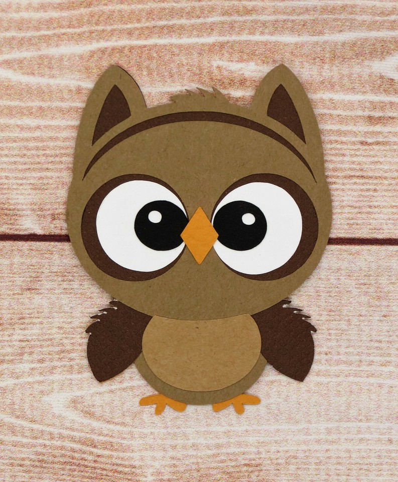 Woodland Animals Raccoon Fox Squirrel Bear Owl Skunk Paper Die Cut ...