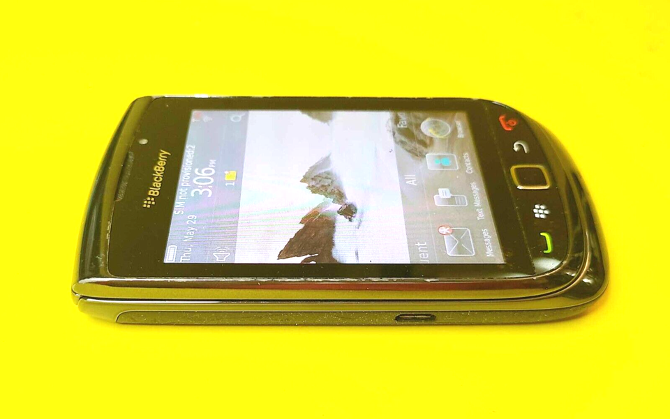 100% WORKING & UNLOCKED BLACKBERRY TORCH 9800 SLIDER QWERTY TOUCH RIM ...
