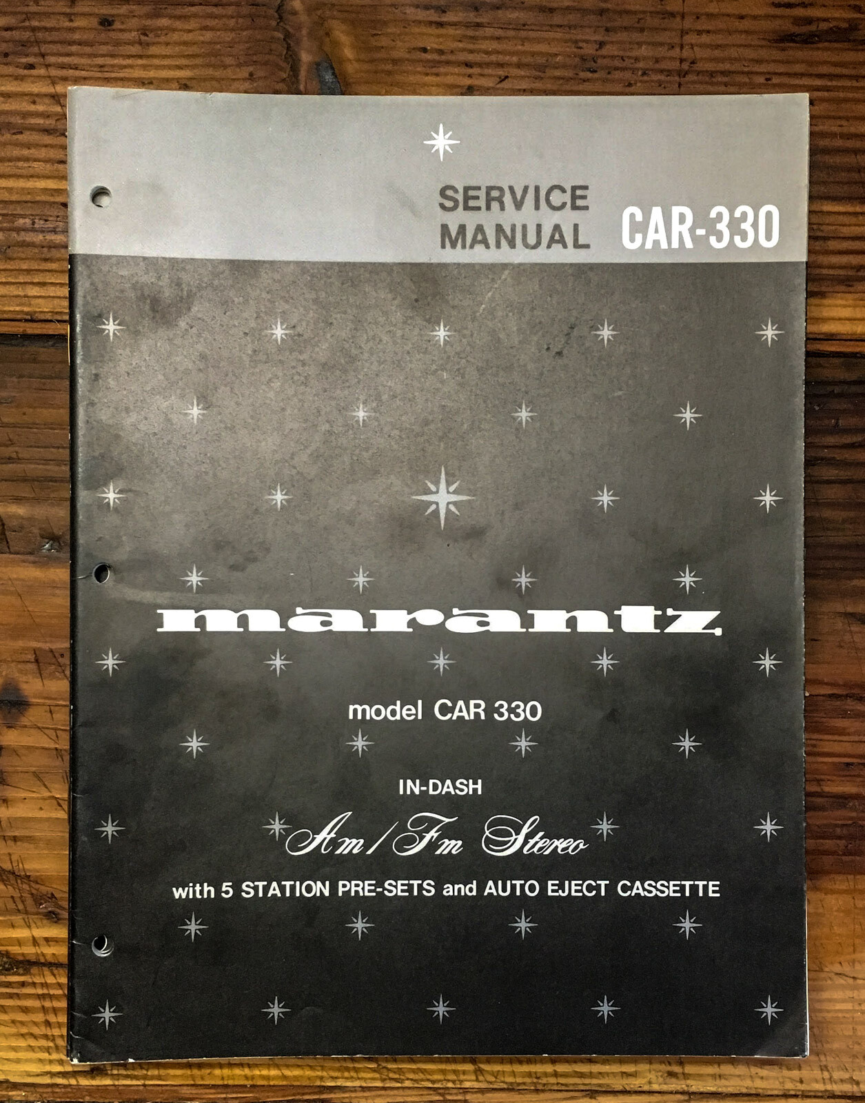 Marantz CAR-330 Car Stereo Service Manual *Original* | eBay