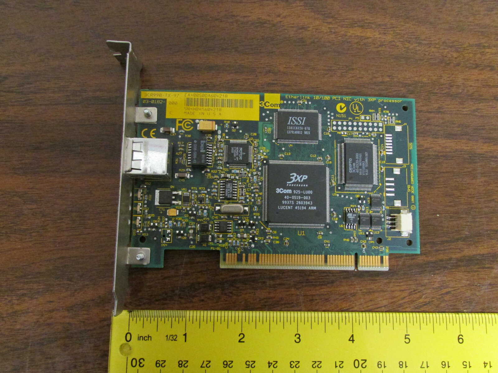 3Com 3XP 10-100 Secure Network Card 3CR990-TX-97 PCI NIC With 3XP | eBay