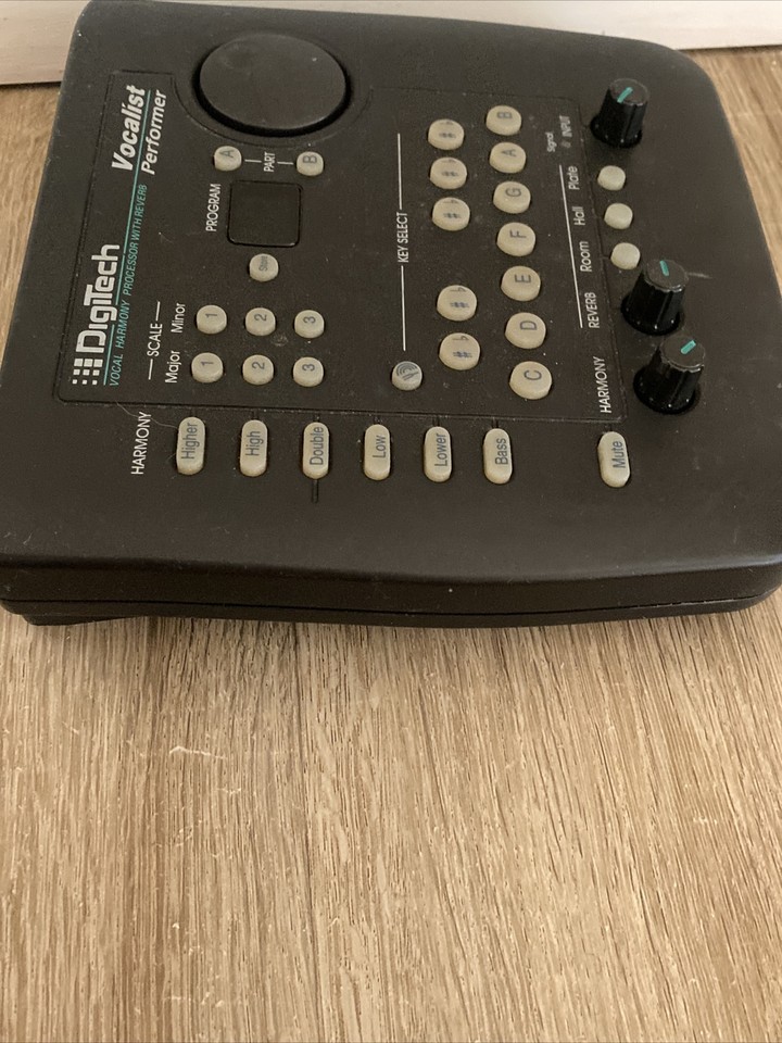 VOCALIST PERFORMER DIGITECH Reverb Vocal Harmony Processor Studio Music ...