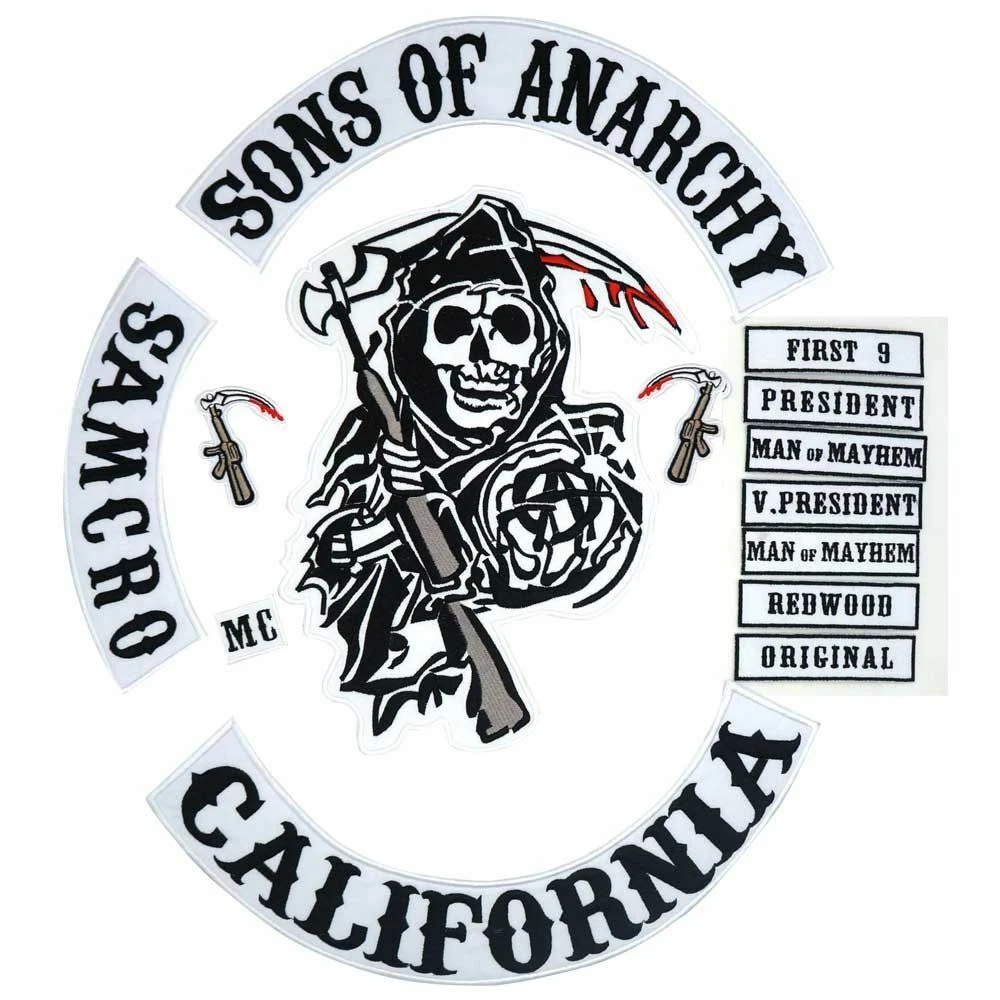 Sons Of Anarchy Logo Patch