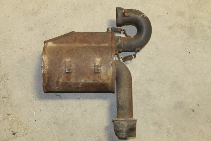 1998 POLARIS RMK 600 EXHAUST SILENCER MUFFLER PIPE #17566 | eBay
